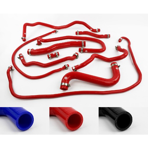 Ford Fiesta MK6 Facelift ST150 Silicone Radiator Coolant Hose Kit ST150 ...
